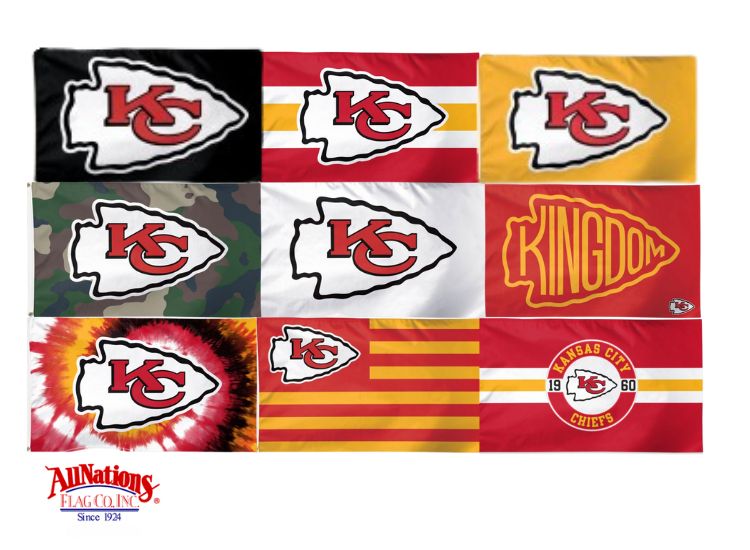 Kansas City Chiefs flag - All Nations Flag Co.
