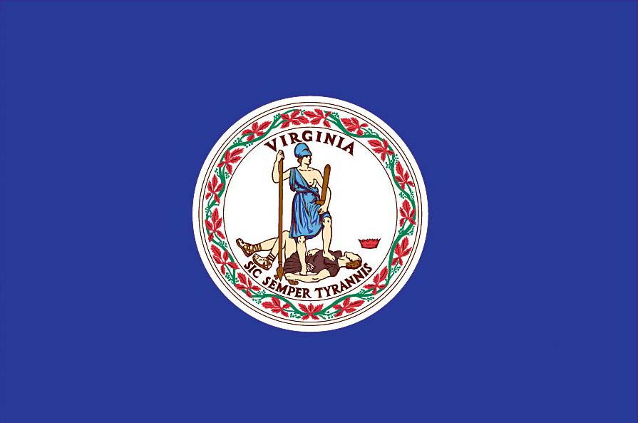 State of Virginia flag- All Nations Flag Co.